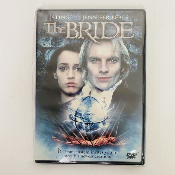 Media | The Bride Dvd 1985 Frankenstein Film Movie Horror Drama Sting ...